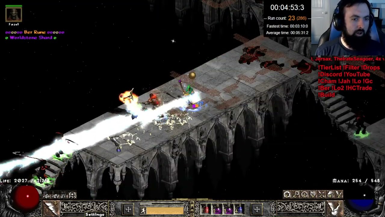 Ber Rune #2! The Power of Arcane Series Take 8 - PD2 Season 5 HC Light ...