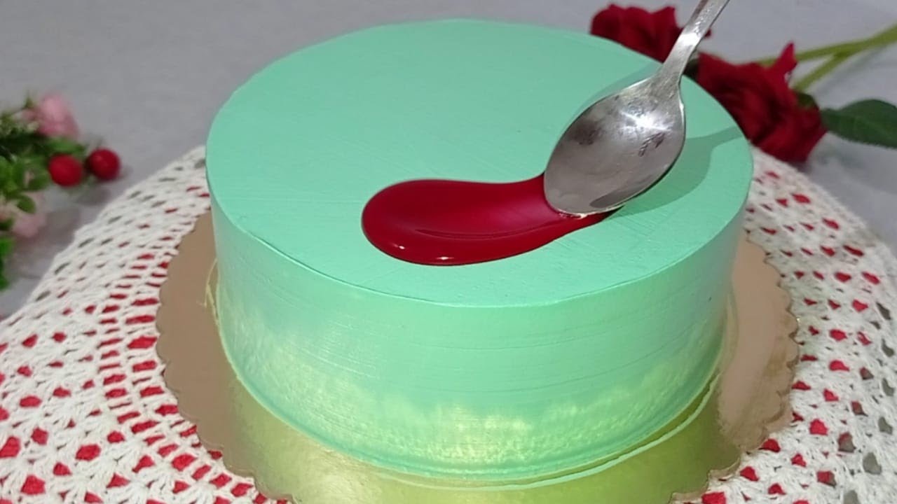 Icing Cake Designs decoration l Cake icing Idea l Gel Cake Design l ...