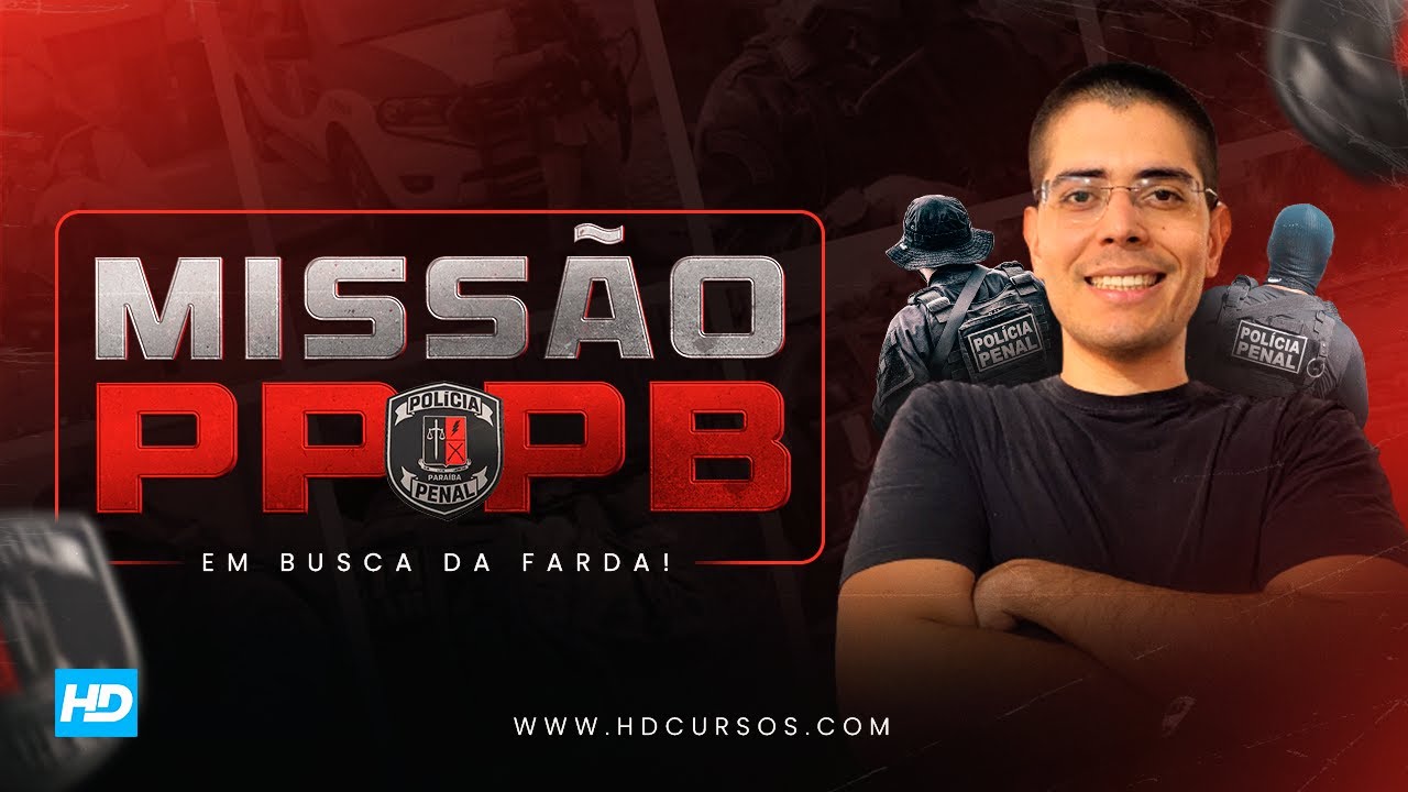 COMO SER APROVADO NO CONCURSO DA PPPB (POLÍCIA PENAL DA PARAÍBA) - PROF. RICARDO ROCELLI - HD ...