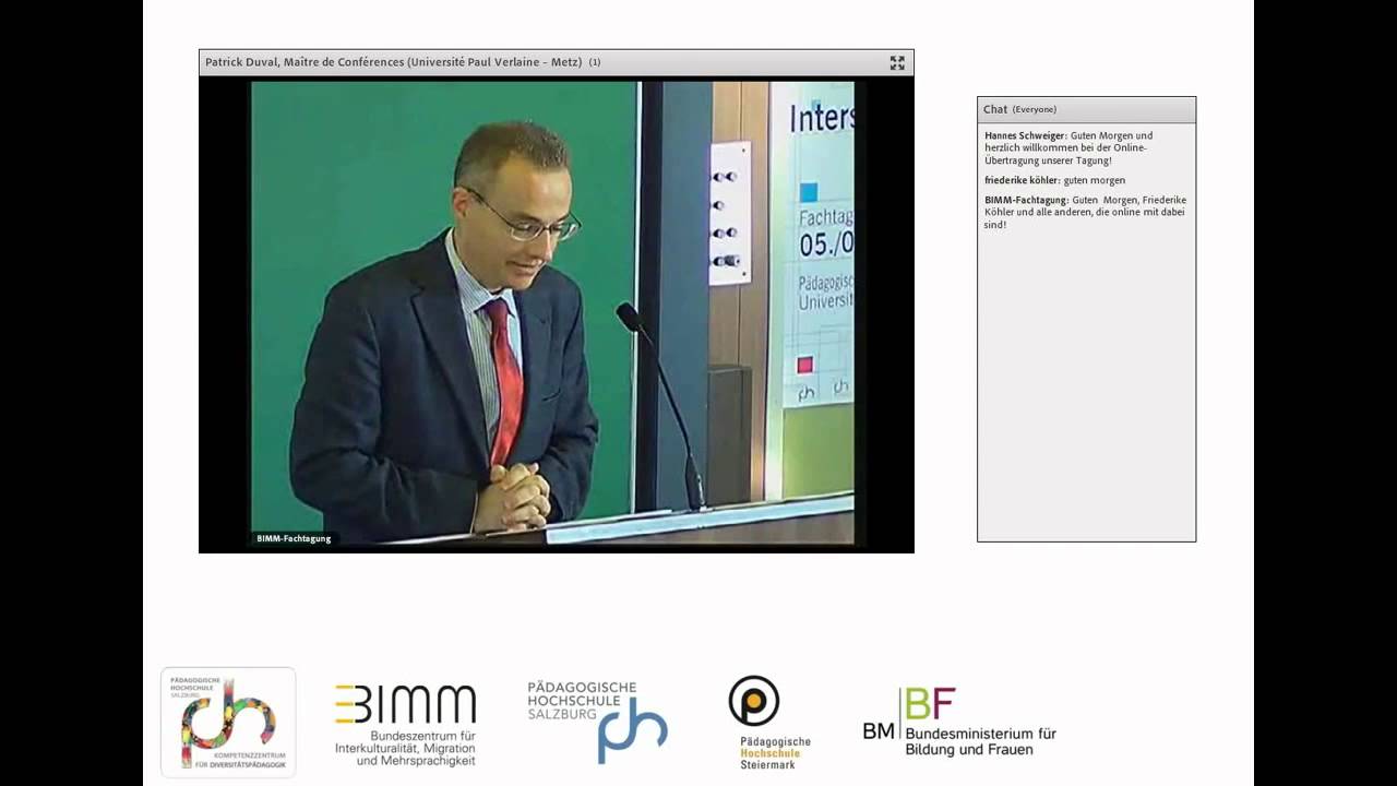 Patrick Duval (Université Paul Verlaine – Metz) - YouTube