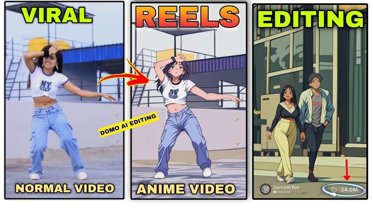 Domo ai Anime video editing 🔥 Instagram viral reels Editing🔥anime video ...
