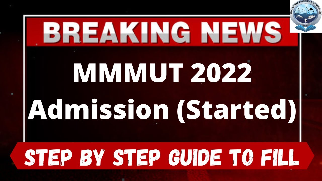 MMMUT Admission 2022 (Started) - How to Fill Officially MMMUT 2022 ...