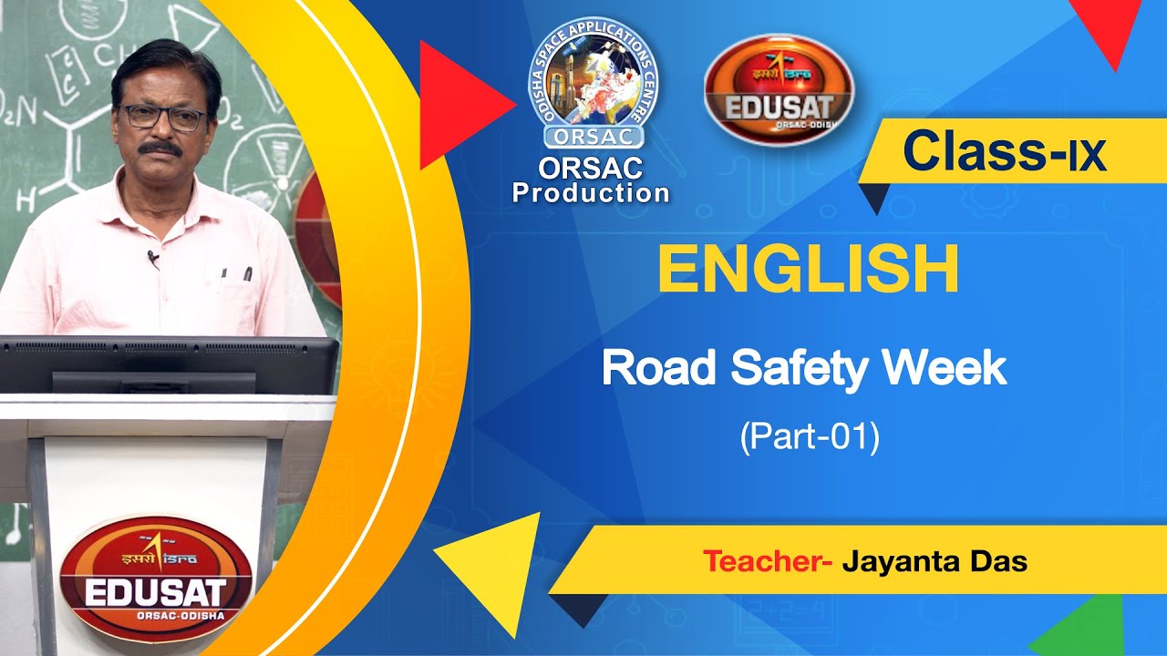 Road Safety Week || English || Part-01 || Class - IX - YouTube