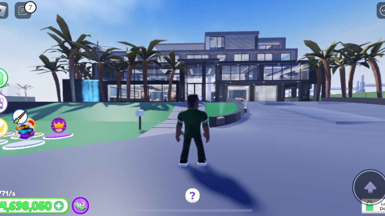 Tour of my 1m+ mansion in Roblox mega mansion tycoon - YouTube