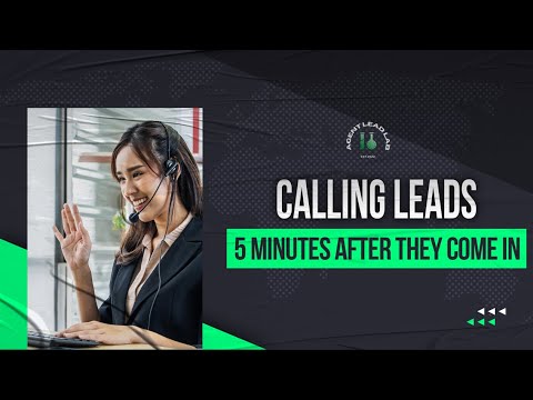Agent Lead Lab - Calling leads 5 minutes after they come in - YouTube