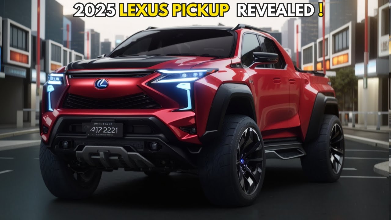 2025 Lexus Pickup Finally Revealed : First Look of the 2025 Lexus ...