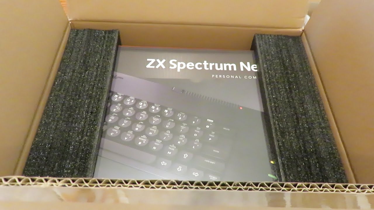 Zx Spectrum Next Kickstarter 2 Unboxing - YouTube