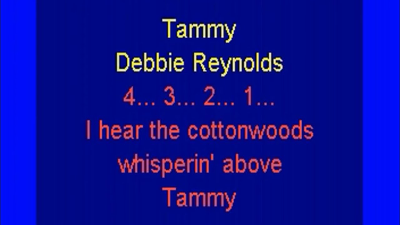 Tammy Debbie Reynolds lyrics - YouTube