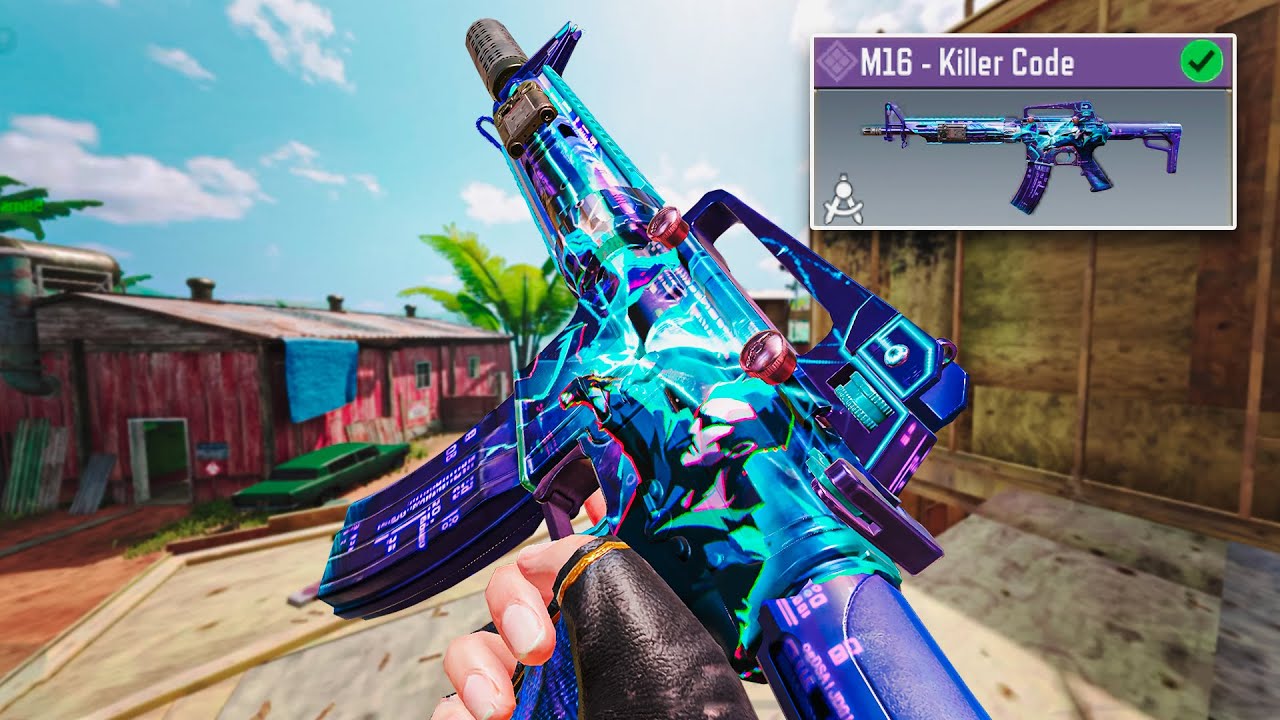 GRATIS!! NUEVA M16 - Killer Code* Hará que VUELLVAS A USAR ESTA ARMA | COD MOBILE - YouTube