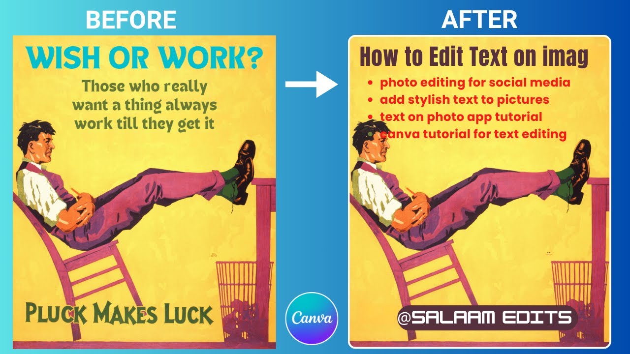 How to Edit Text on Images Like a Pro | Quick & Easy Tutorial for ...