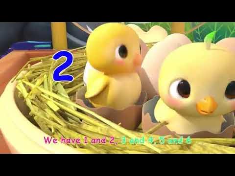 Numbers Song with Little Chicks | CoComelon Nursery Rhymes & Kids Songs ...