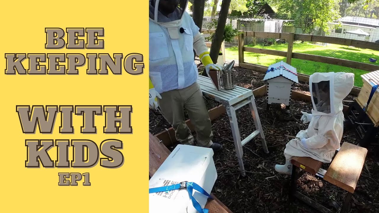 Beekeeping with Kids: Dad and Amelia Do Their First Beehive Inspection ...