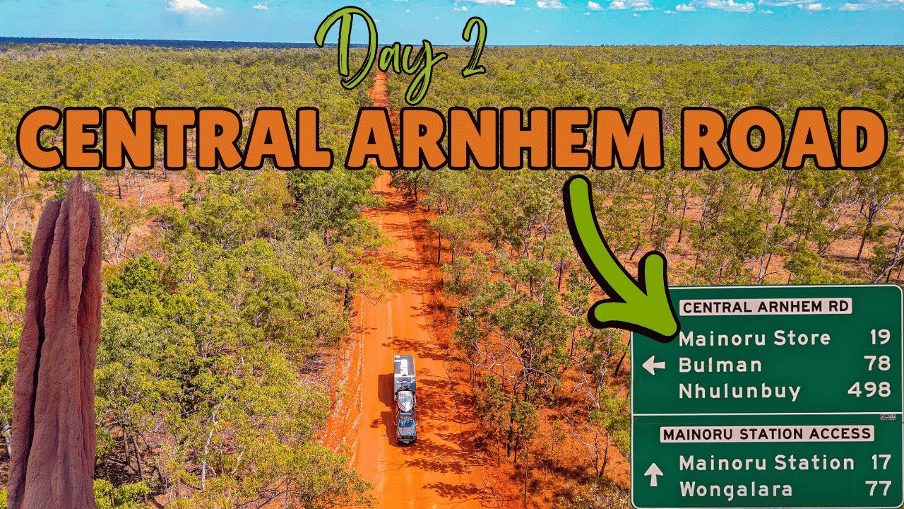 Day 2 Central Arnhem Road | Wild Donkeys | Mainoru Store| Stunning ...