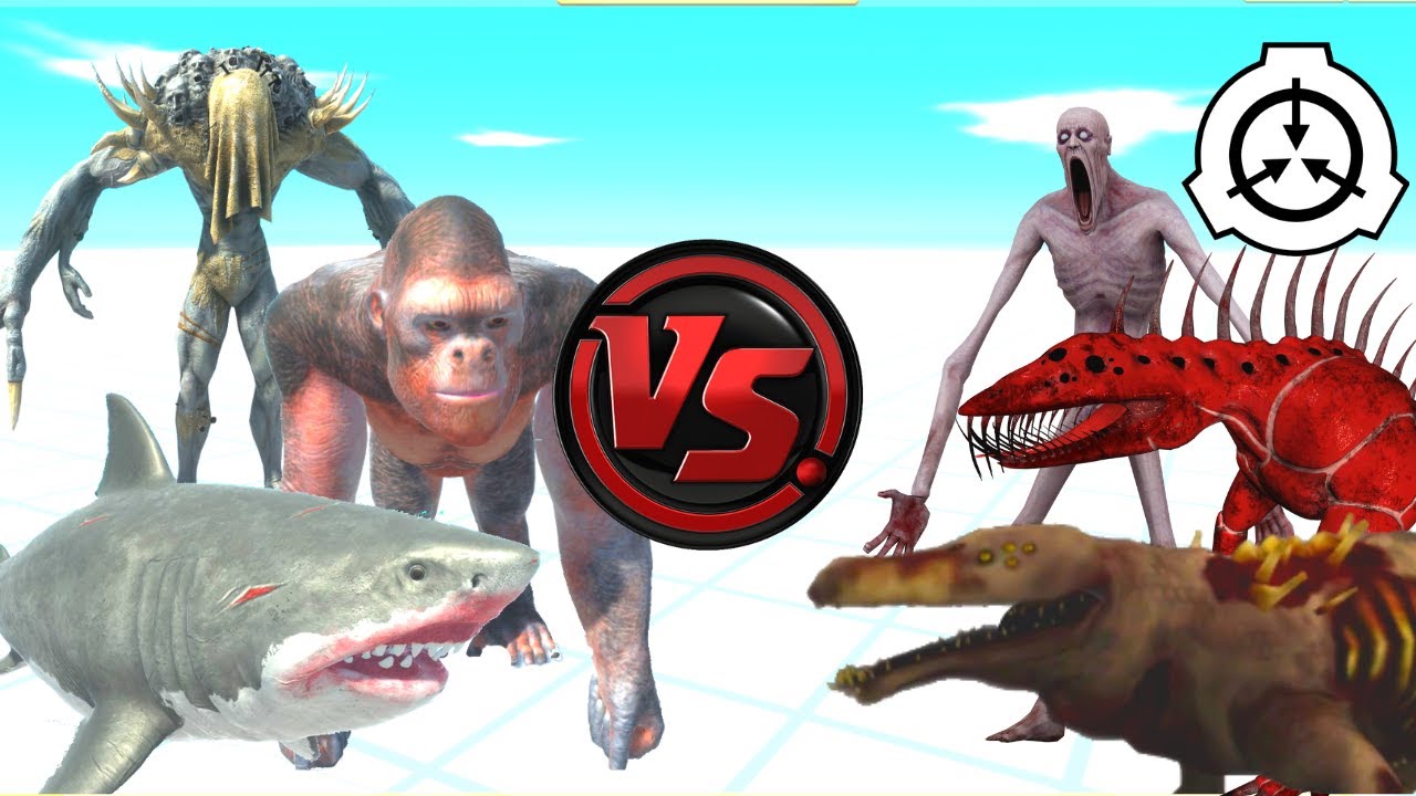 ARBS VS SCP TOURNAMENT - ALL BOSES VS MONSTERS! - ANIMAL REVOLT BATTLE ...