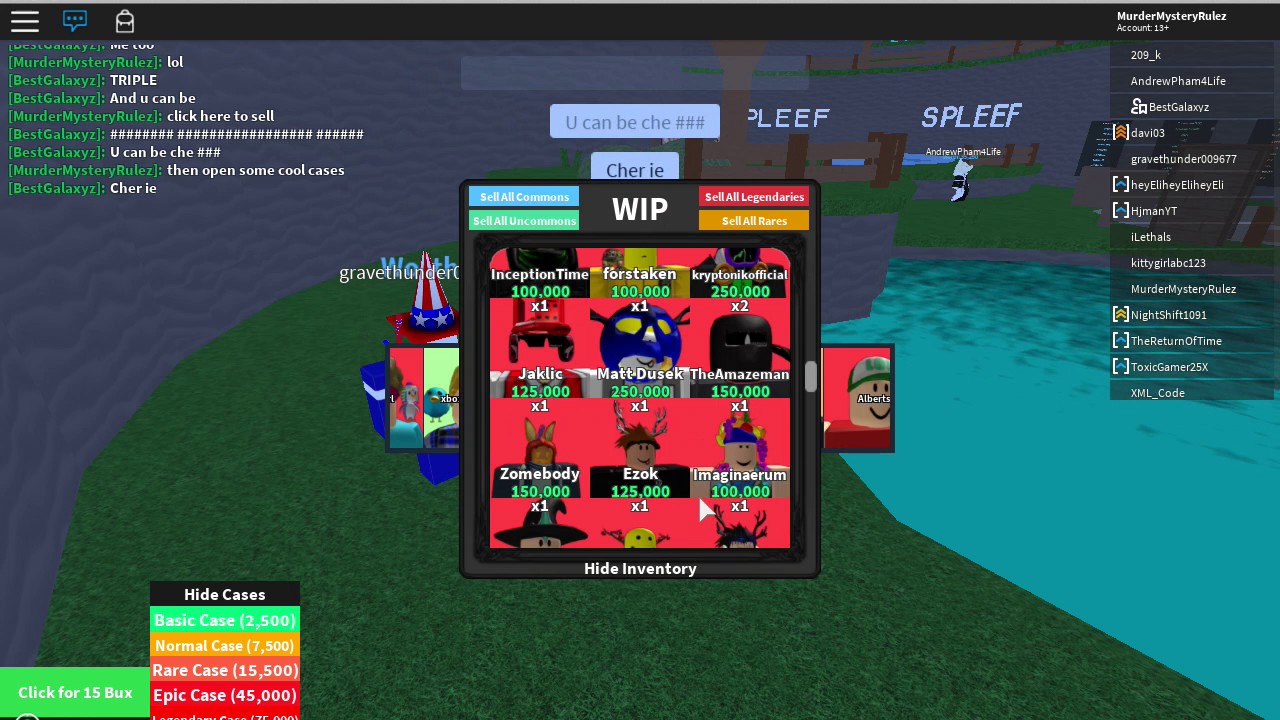 Player Opener! Roblox Gameplay! - YouTube