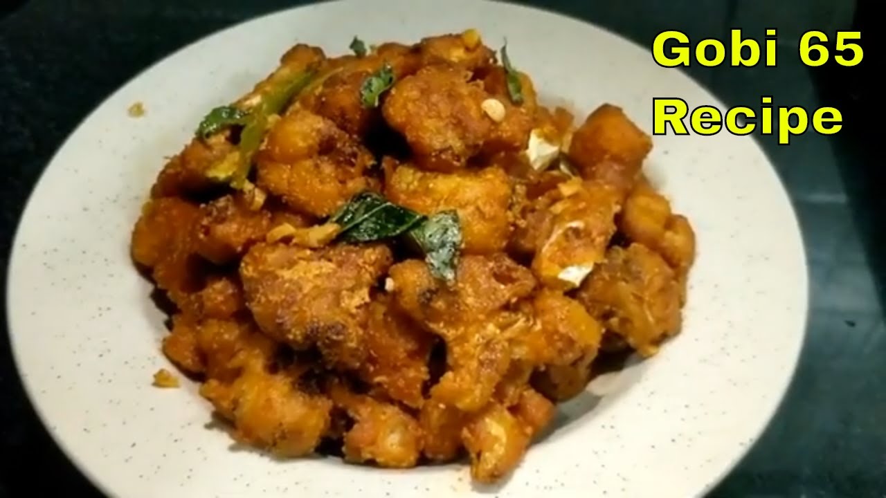 Gobi 65 Recipe, Restaurant Style Crispy Cauliflower Fry Recipe, How to ...