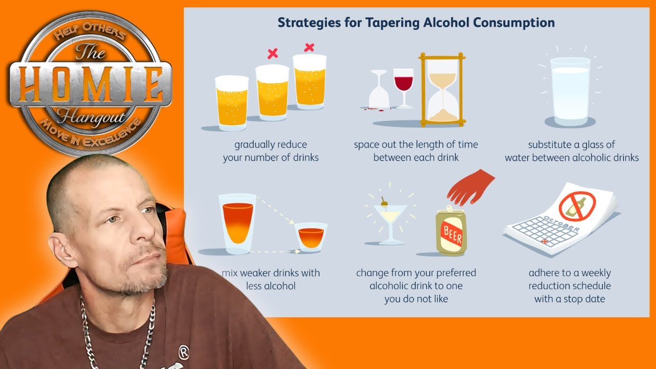 TAPERING OFF ALCOHOL VS COLD TURKEY - YouTube