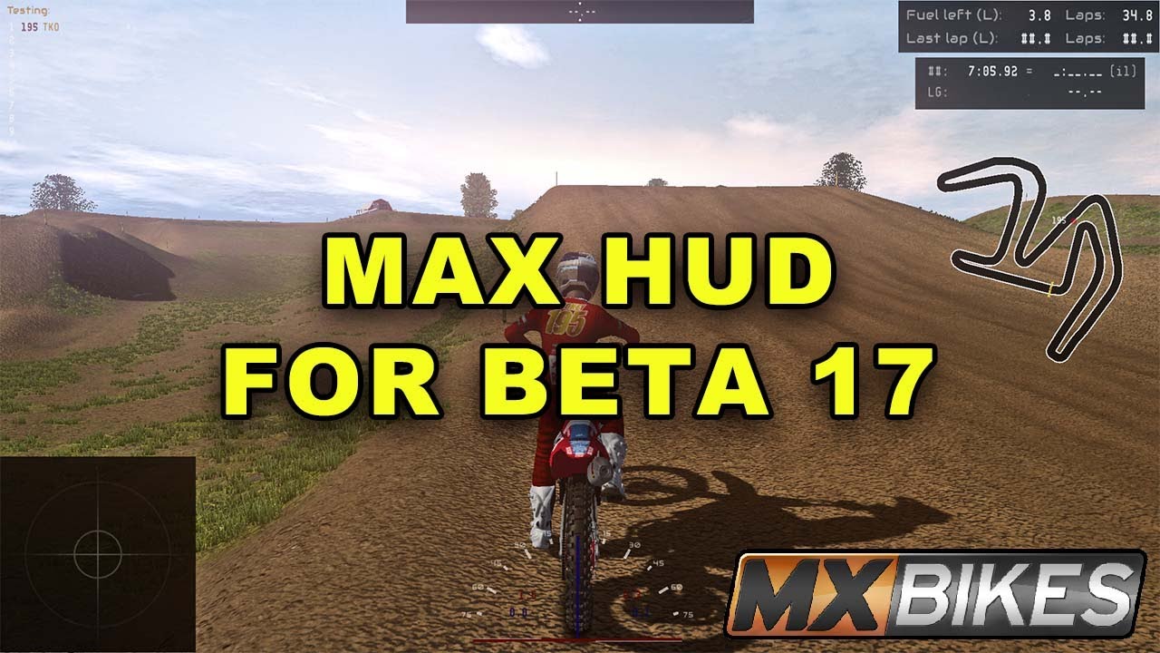 MAX HUD | MX BIKES BETA 17 UPDATE - YouTube