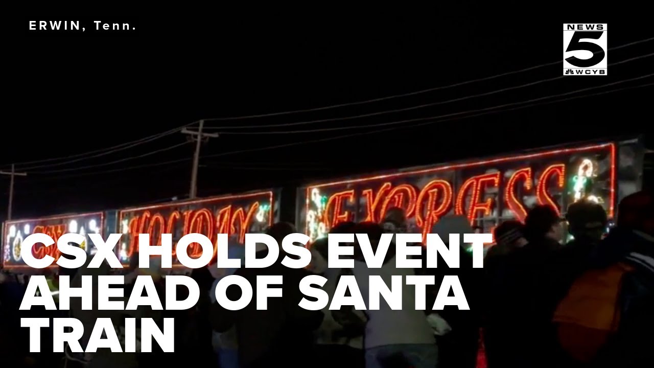 CSX holds community event in Erwin ahead this weekend's Santa Train ...