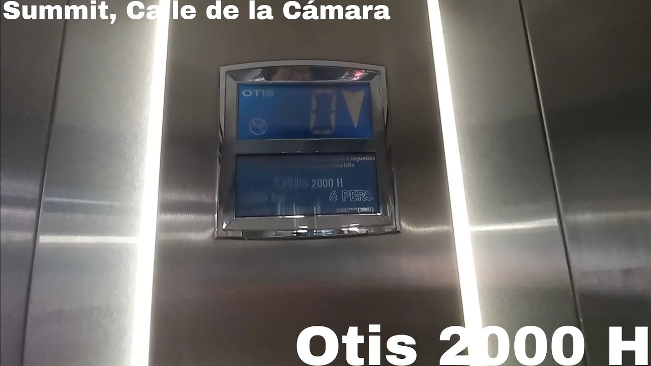 Ascensor Otis 2000 H hidráulico del 2007 en Summit, Avilés, ES - YouTube