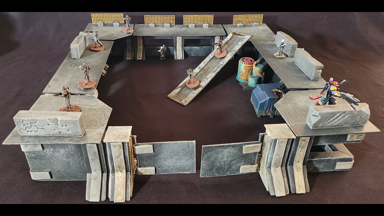 Scratch Built Necromunda Gang Stronghold or Revenge of the Magnets- for ...