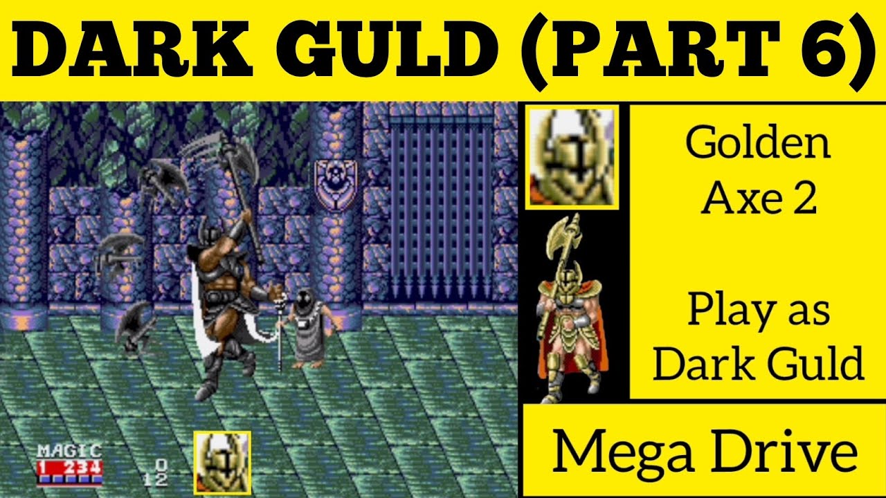 Golden Axe 2 - Dark Guld Gameplay (play as enemy - part 6) - YouTube
