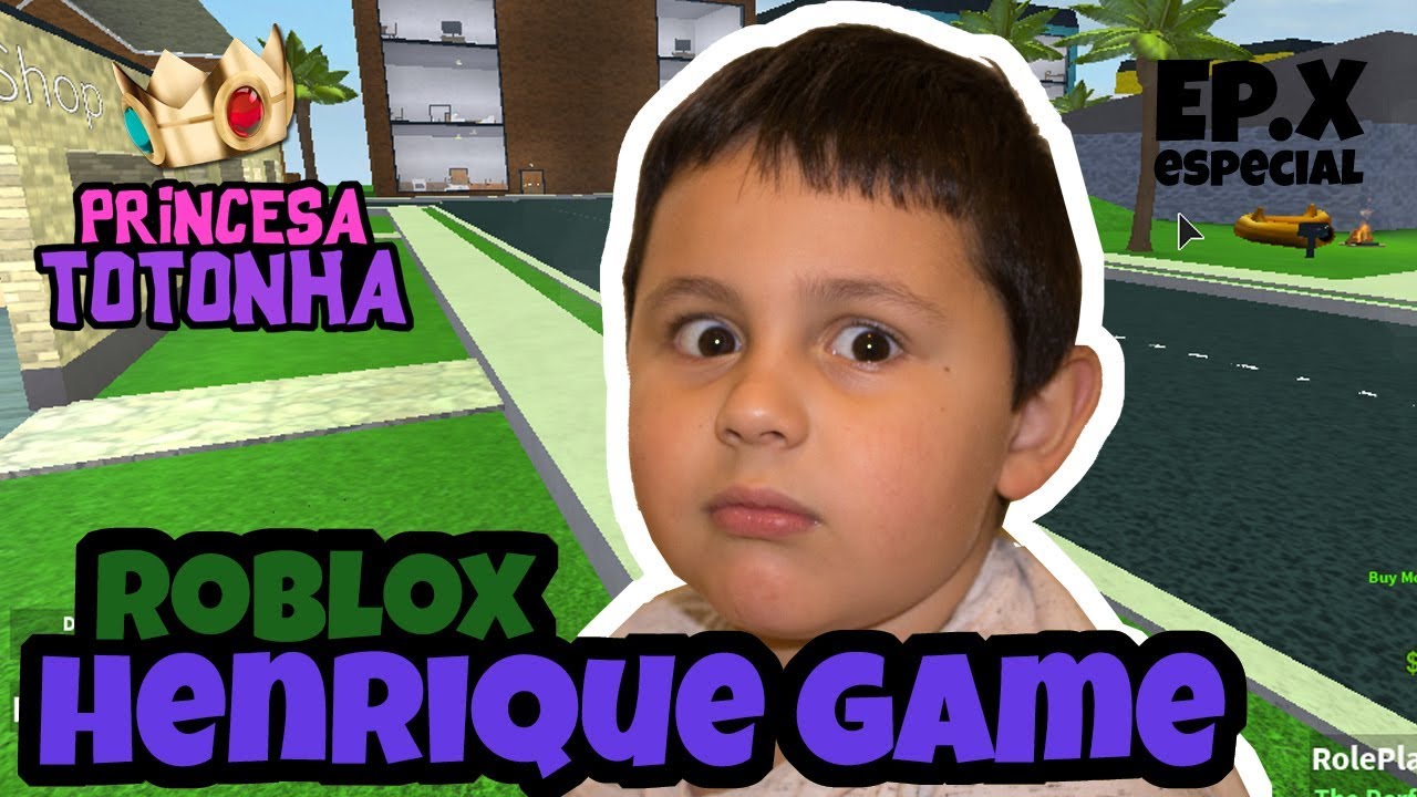Roblox com Henrique Game - YouTube