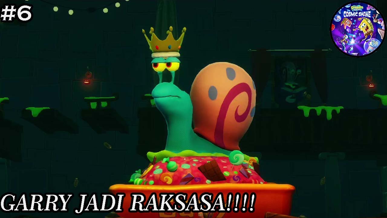 GARRY BERUBAH MENJADI SIPUT RAKSASA!! - SPONGEBOB SQUAREPANTS THE ...