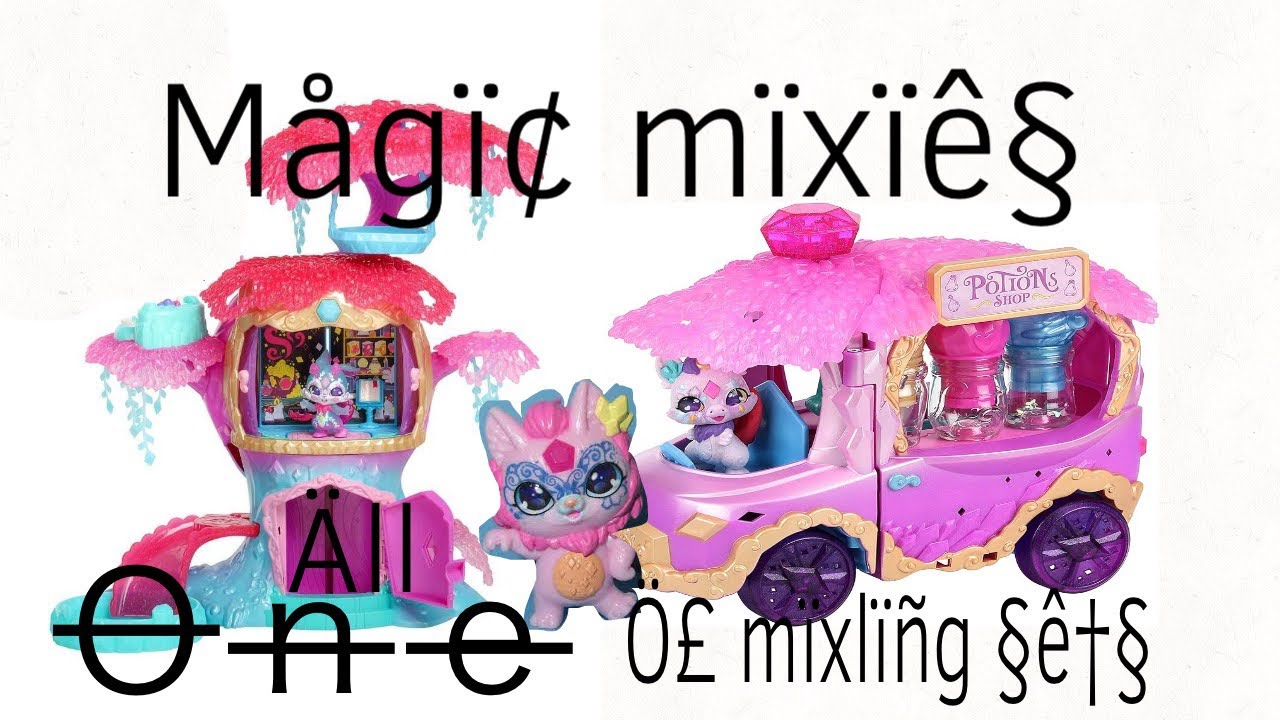 All magic mixie sets - YouTube