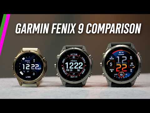 Garmin Fenix 9 Ultimate Comparison // Every Difference Explained!