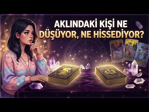 Aklındaki Kişi Şu An Senin İçin Ne Düşünüyor, Ne Hissediyor? 🔮 #tarot #funny #fyp 
