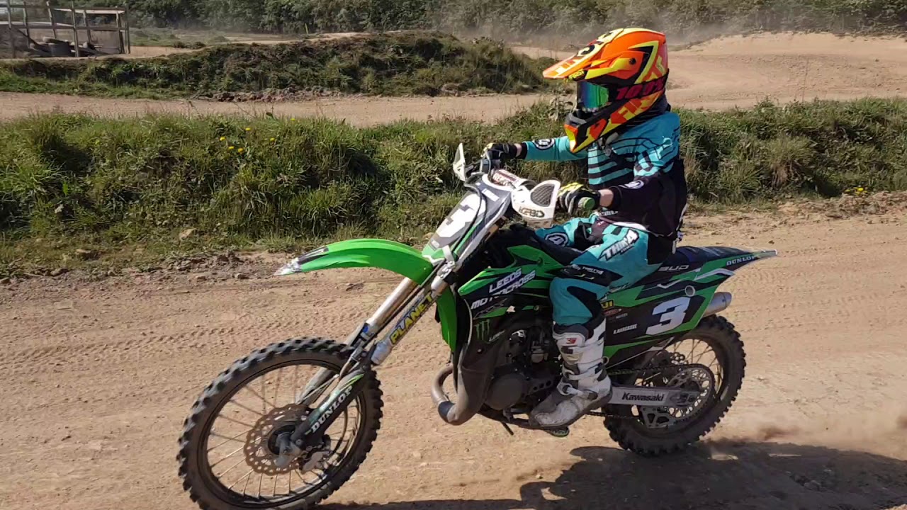 Micklefield mx kids track clips - YouTube