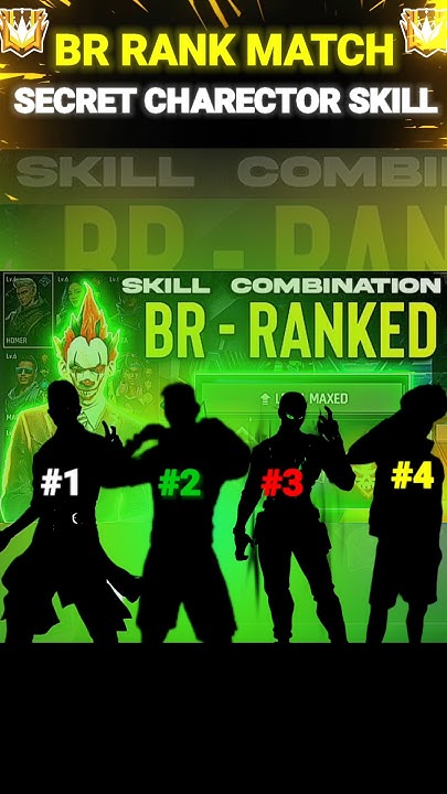 Best Character Combination For BR Rank l BR Rank Best Character Combination | solo rank push ...