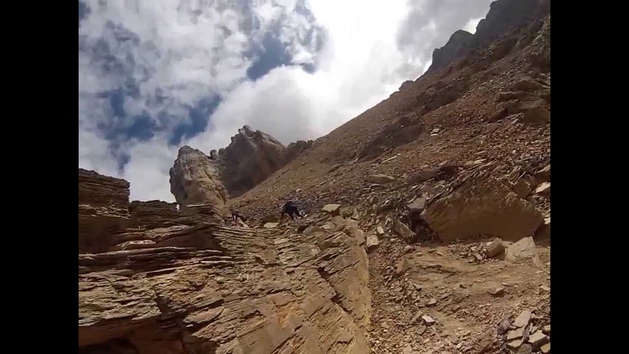 Temple Mountain Hike first attempt - YouTube