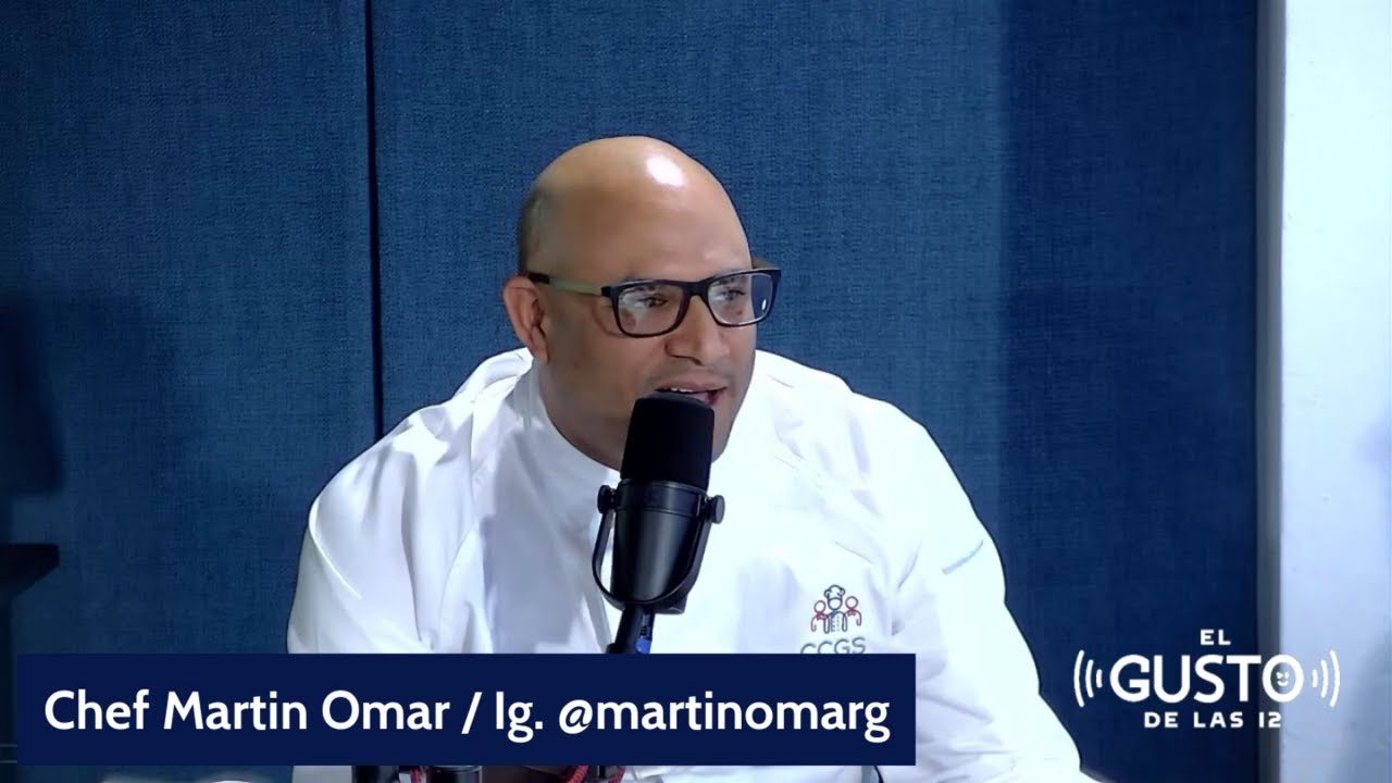 Promoción turística de RD con nuestra gastronomía - Chef Martin Omar ...
