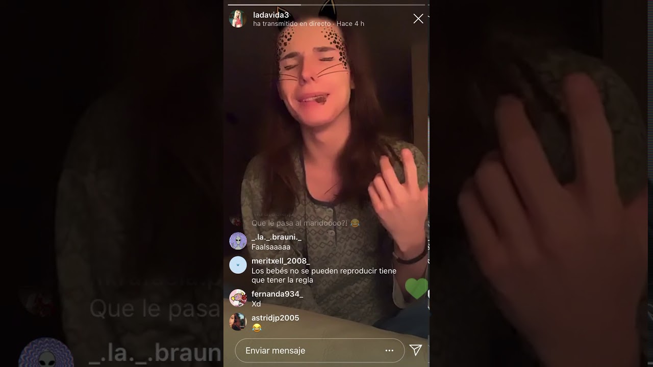 DAVIDATWERK SE COME LA *CACA* DE SU MARIDO EN DIRECTO - YouTube