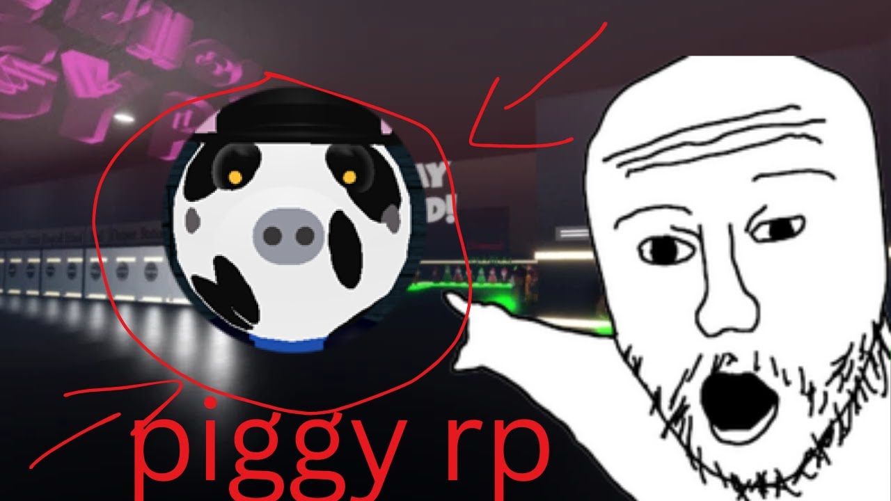 playing piggy Koren rp - YouTube