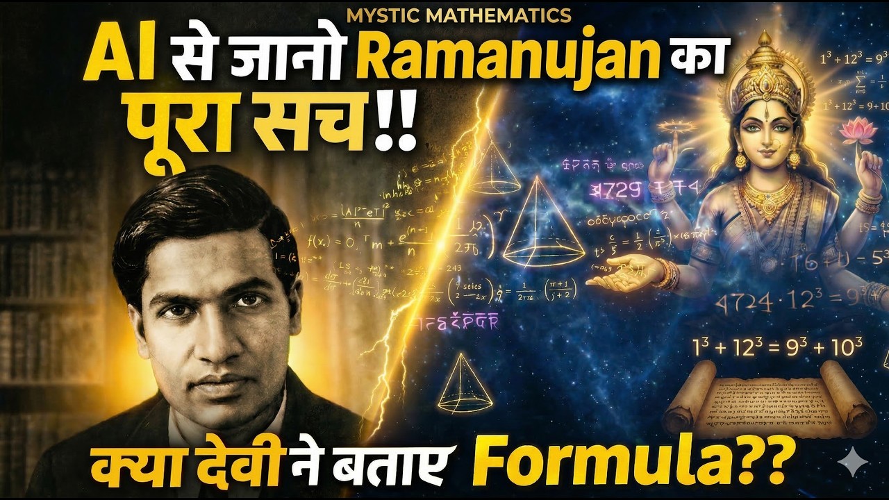 S Ramanujan Biography in Hindi I Indian Genius I - YouTube