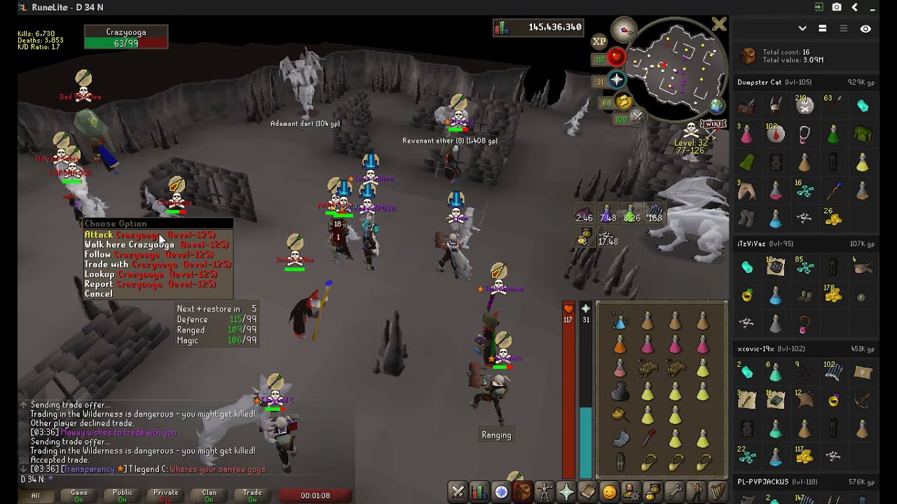 OSRS | Multi-Revs 2020 | Tc UNIT bumps into 8 little snacks - YouTube