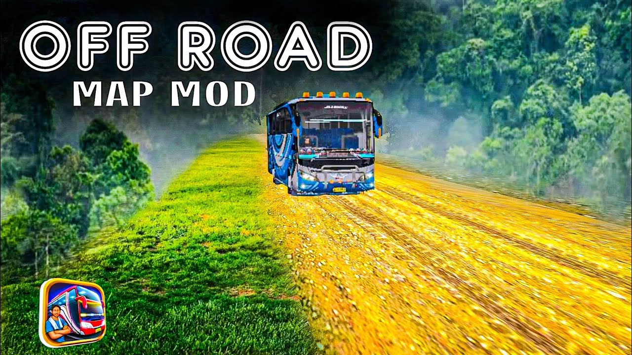 offroad map mod for bus simulator indonesia update 4.1.2 - YouTube