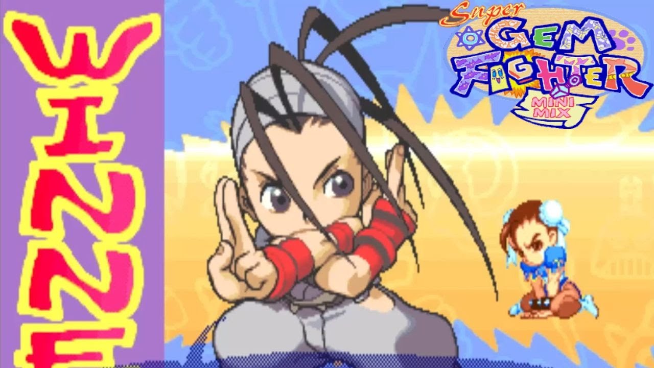 Super Gem Fighter Mini Mix - Gameplay e final Ibuki - YouTube