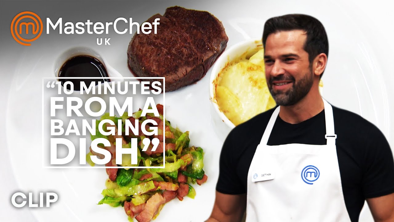 Gethin Jones' Succulent Steak | MasterChef UK | MasterChef World - YouTube