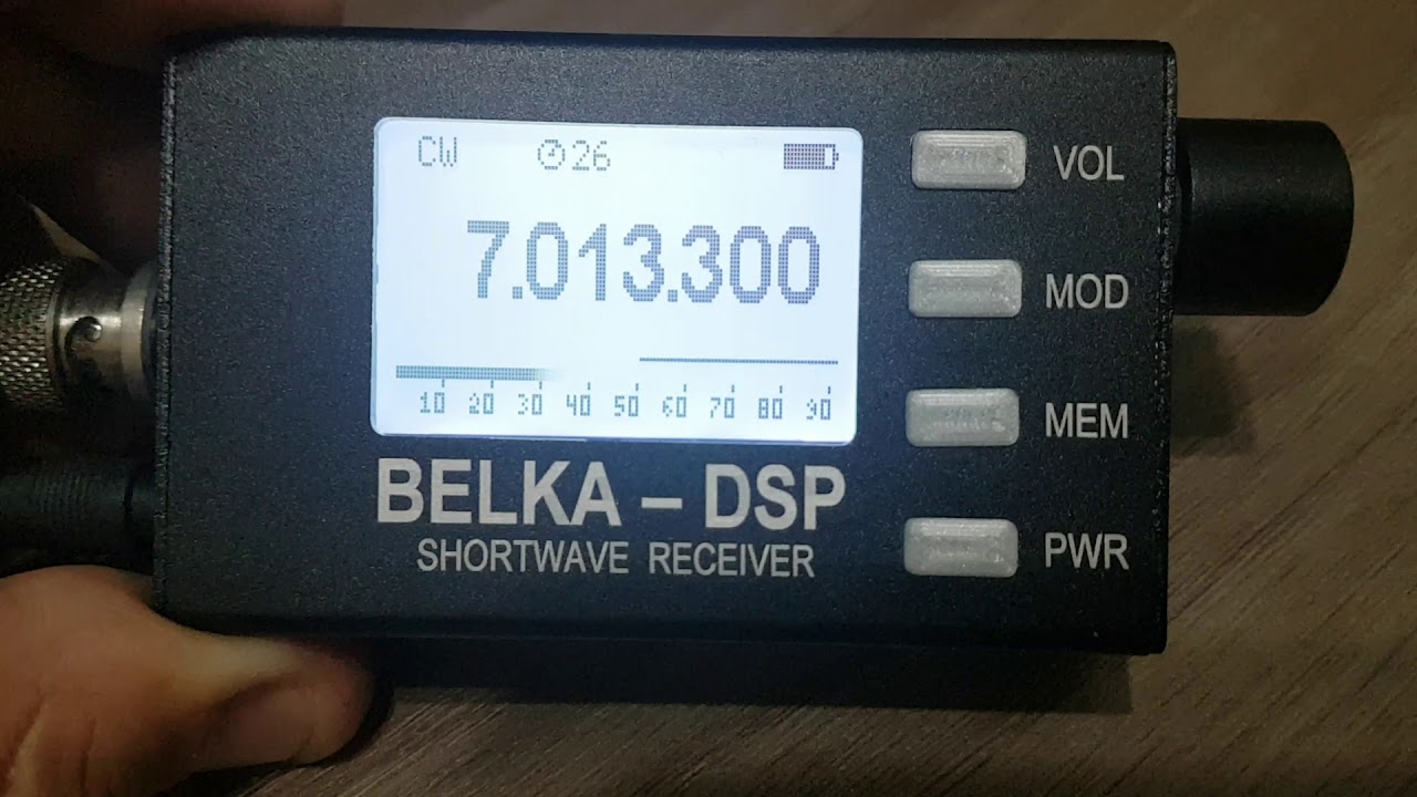 Belka DSP Receiver HF - PY2CSU - YouTube