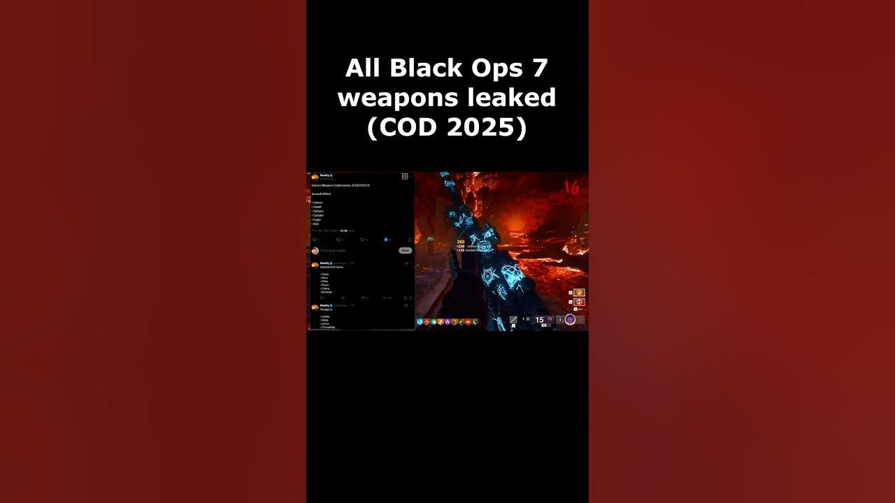 Black Ops 7 all weapons leaked (COD 2025) (COD 2025 BO7 gameplay leaks all guns) - YouTube