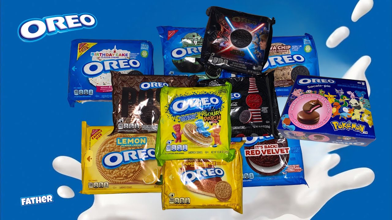 11 Limited Edition Oreo Cookies Review (Forgot the Milk) - YouTube