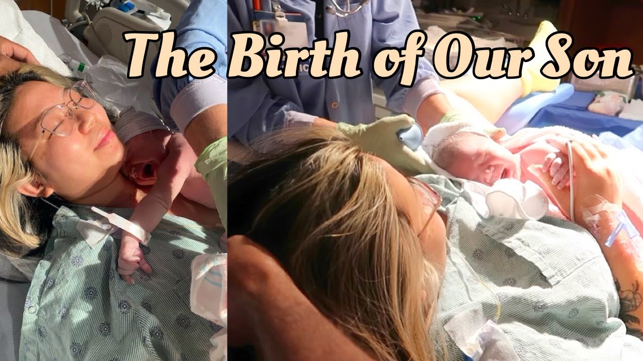 Labor & delivery vlog | The birth of our son *induced at 41 weeks ...