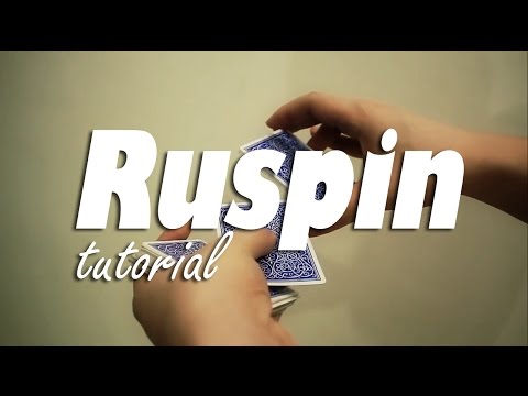 Ruspin - Card Flourish / Cardistry Tutorial (Easy) - YouTube