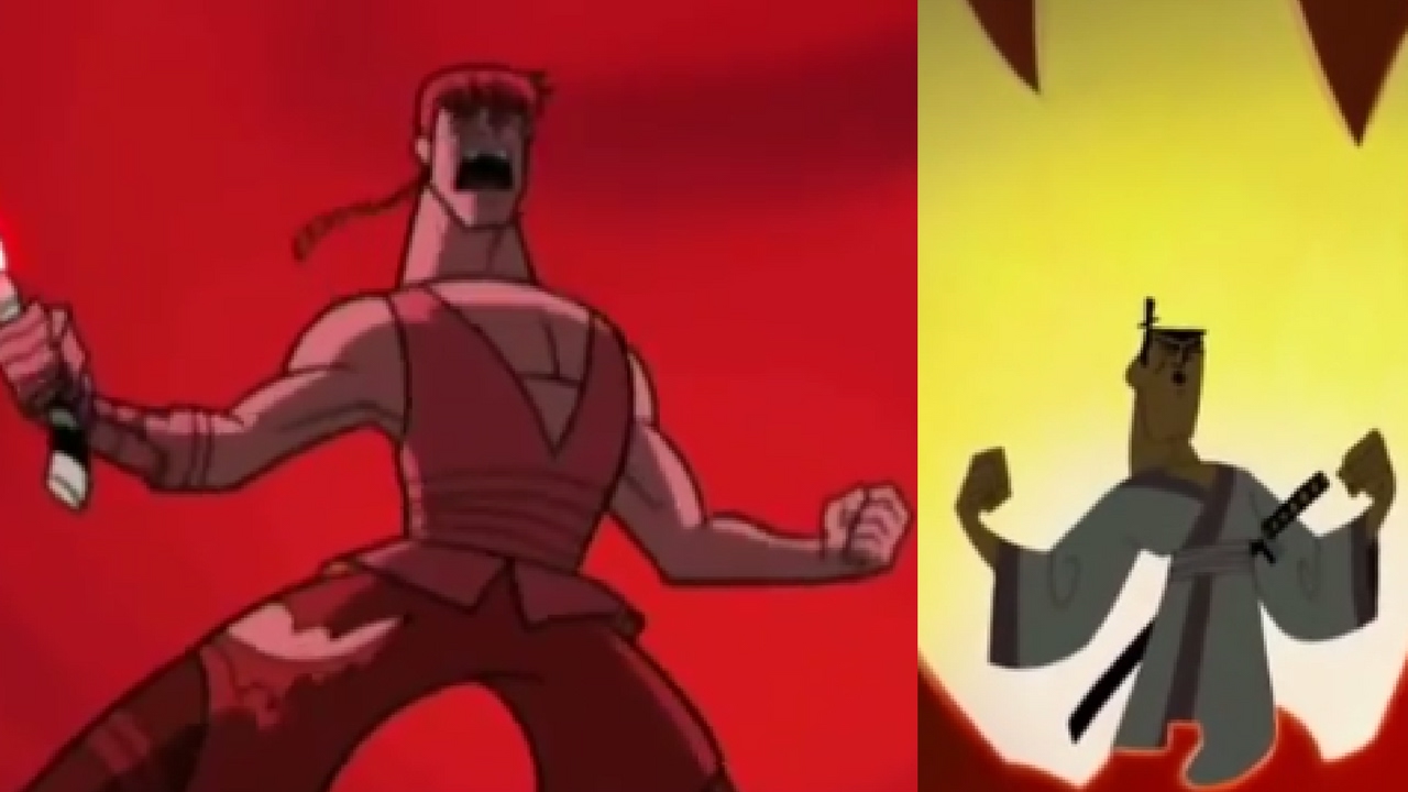 Anakin & Samurai Jack Scream - YouTube