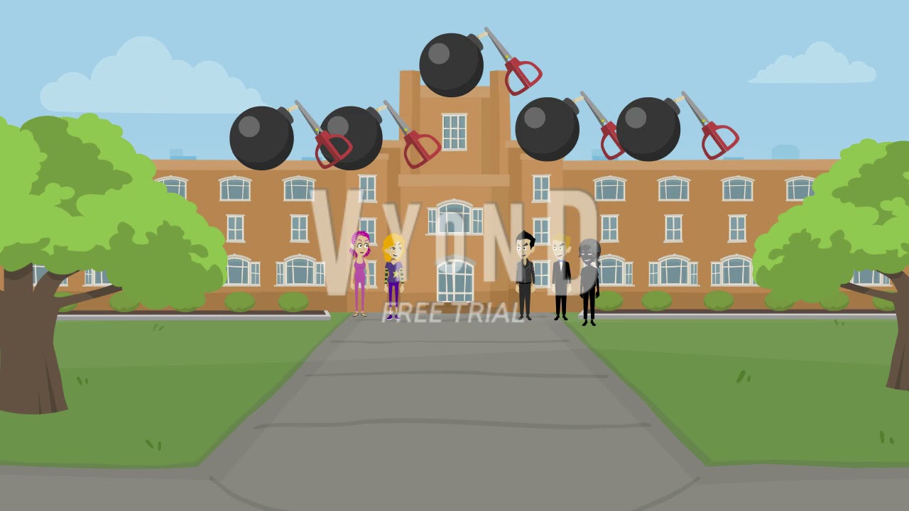 The Troublemakers Put Bombs In School/Grounded - YouTube