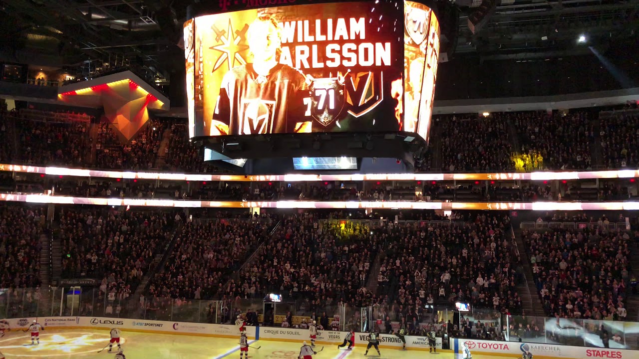 It's KNIGHT TIME! Starting lineup intro for the Golden Knights - YouTube